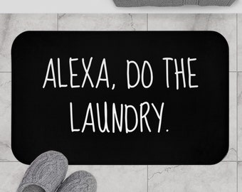 Alexa Do the Laundry Rug - Etsy