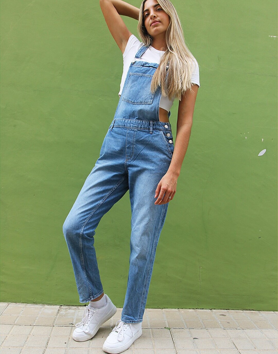 Blue Long Dungarees - Etsy