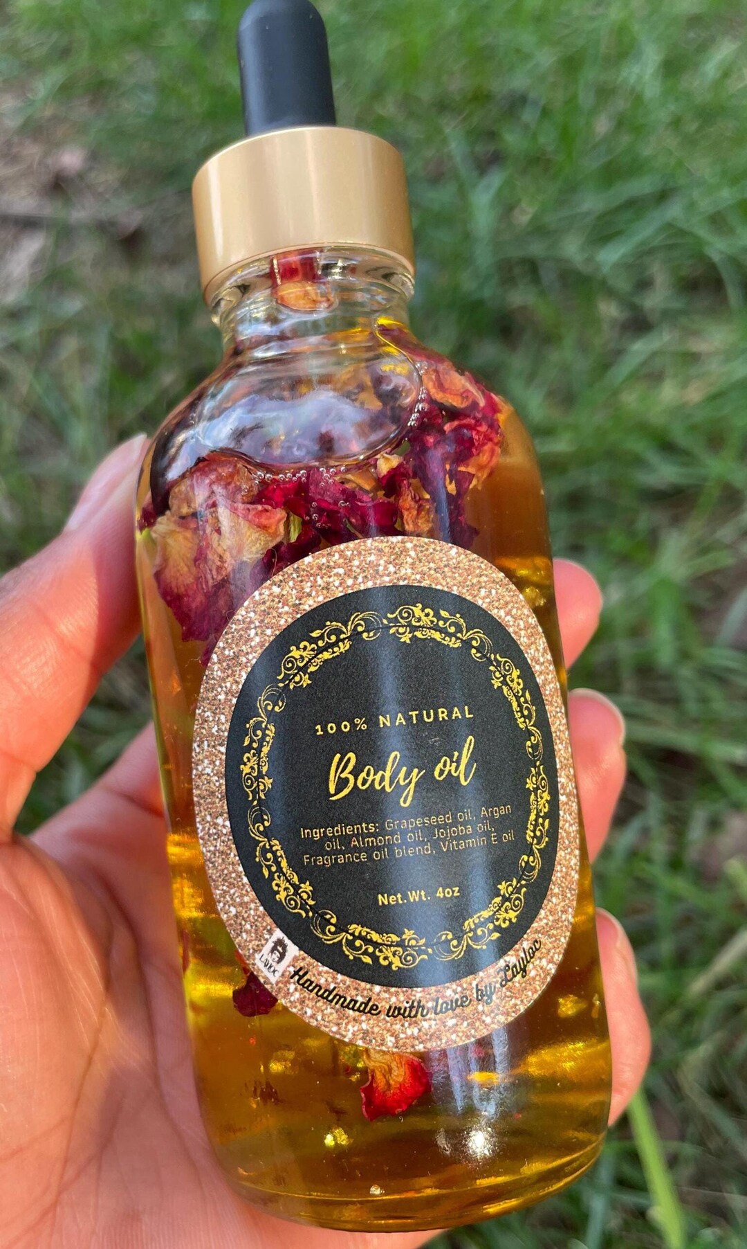 100% All Natural Body Oil Citrus Joy - Etsy