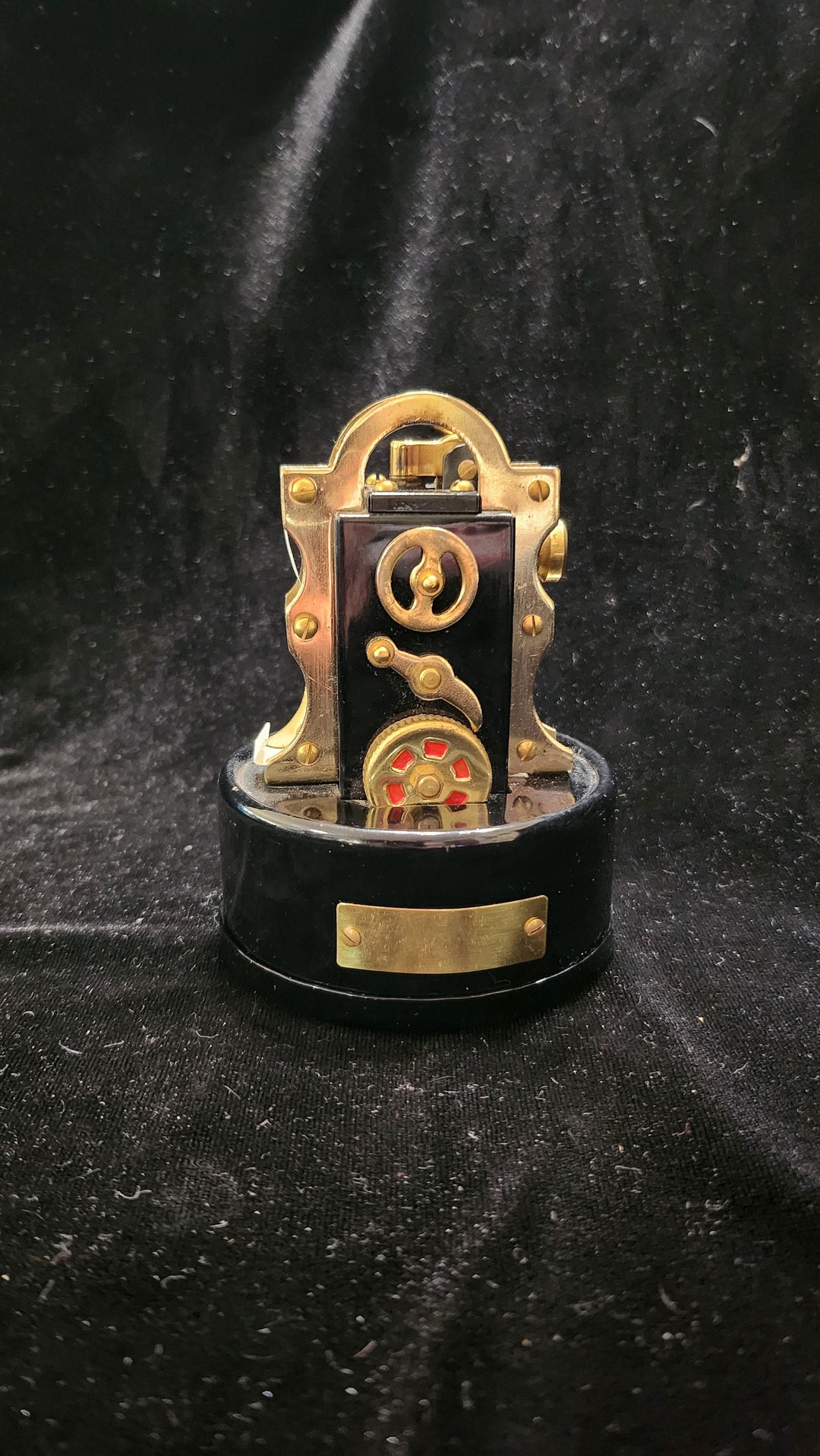 Vintage Edison Ticker Tape Table Lighter - Etsy