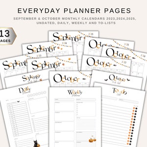 Halloween Planner Printable Planner Templates Halloween Party Planner ...