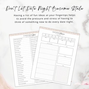 Relationship Planner Printable Planner Build Strong Loving ...