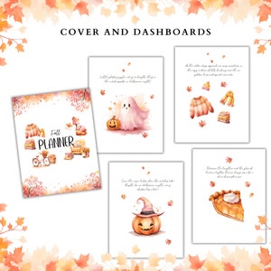 Fall Planner Printable Thanksgiving Planner Fall Daily Monthly and ...