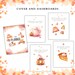 Fall and Thanksgiving Planner Printables, Daily, Monthly and Weekly ...