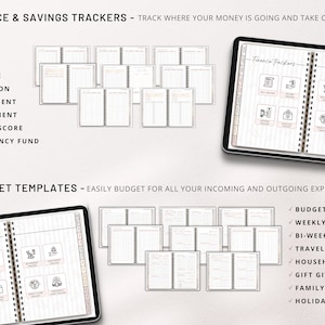 Digital Budget Planner Goodnotes iPad Template Weekly & Biweekly PDF ...