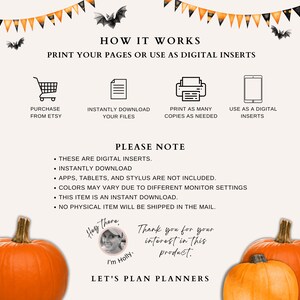 Halloween Planner Printable Planner Templates Halloween Party Planner ...