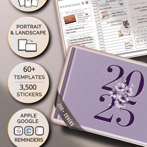 2025 Digital Planner Goodnotes iPad & Tablet Template for Goodnotes ...