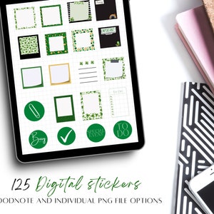 St. Patrick's Day Stickers for Digital Planners Digital Stickers ...