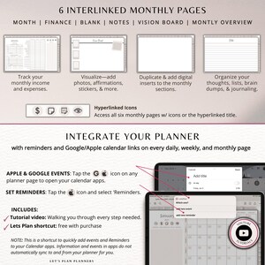 2025 Digital Planner Goodnotes iPad & Tablet Template for Goodnotes ...