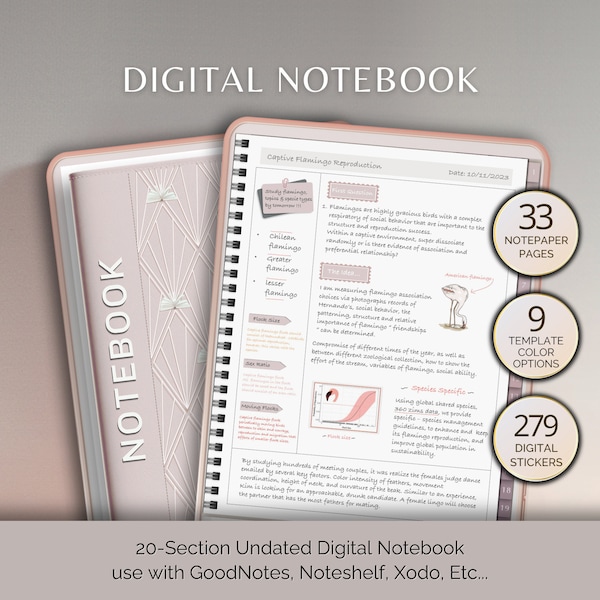 Goodnotes Notebook - Etsy