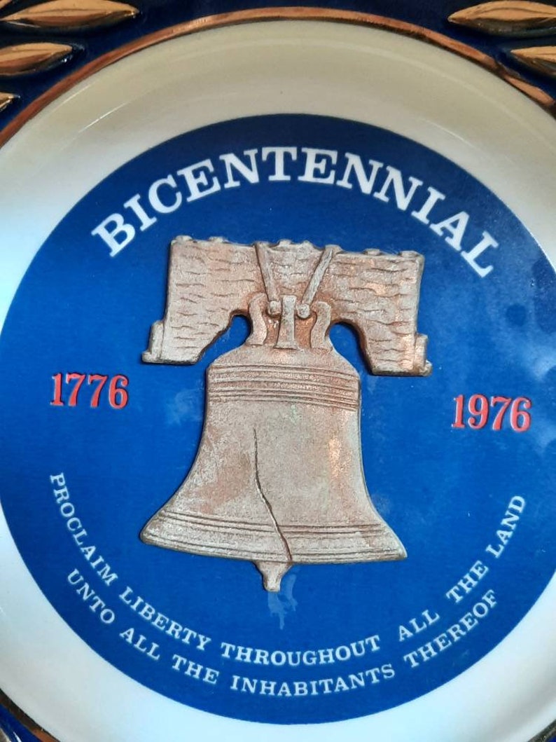 Collectible Bicentennial 1776 - 1976 Plate - Etsy