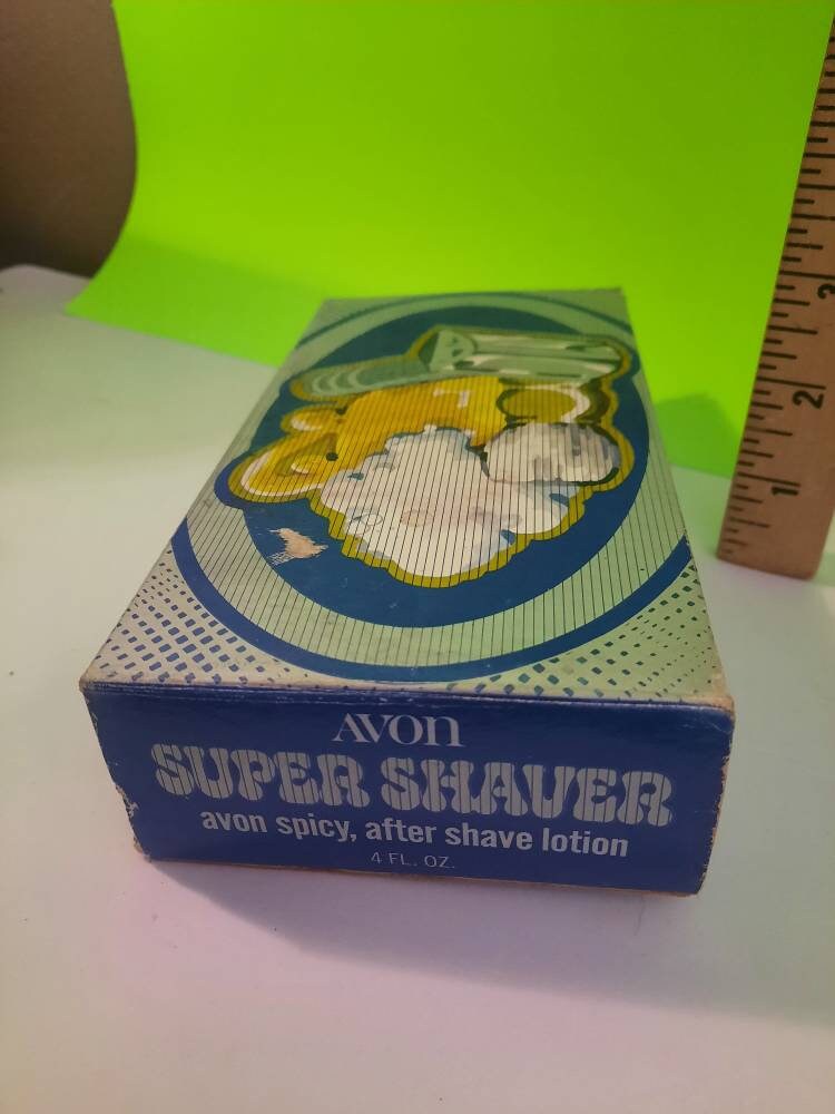 Vintage Avon Super Shaver Spicy Aftershave - Etsy