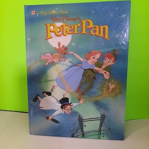 Vintage Big Golden Book of "peter Pan" - Etsy