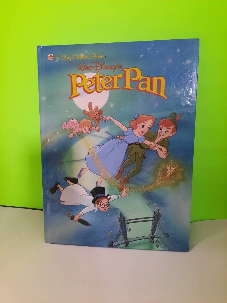 Vintage Big Golden Book of "peter Pan" - Etsy