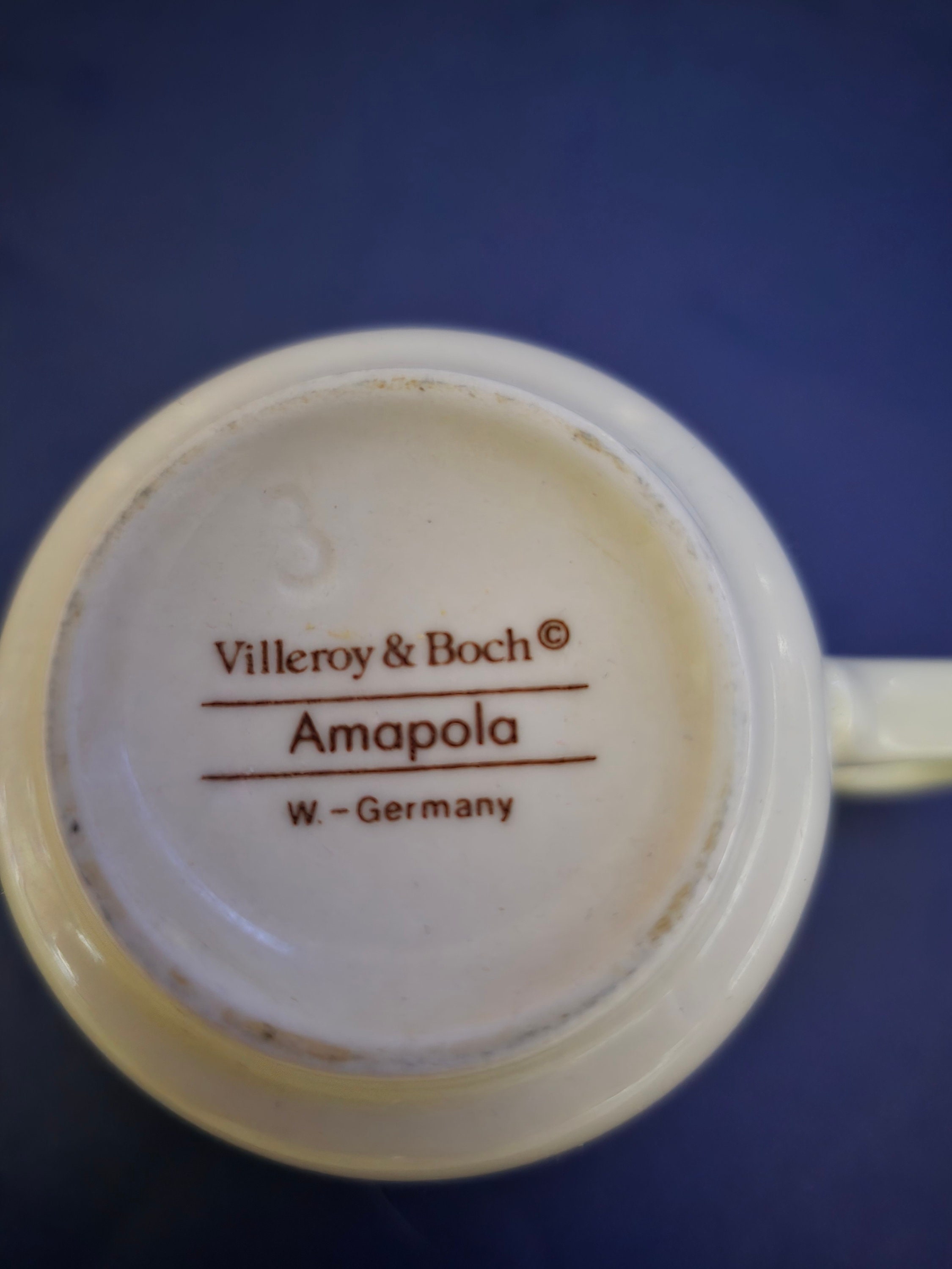 Vintage Villeroy & Boch Amopola Cup - Etsy