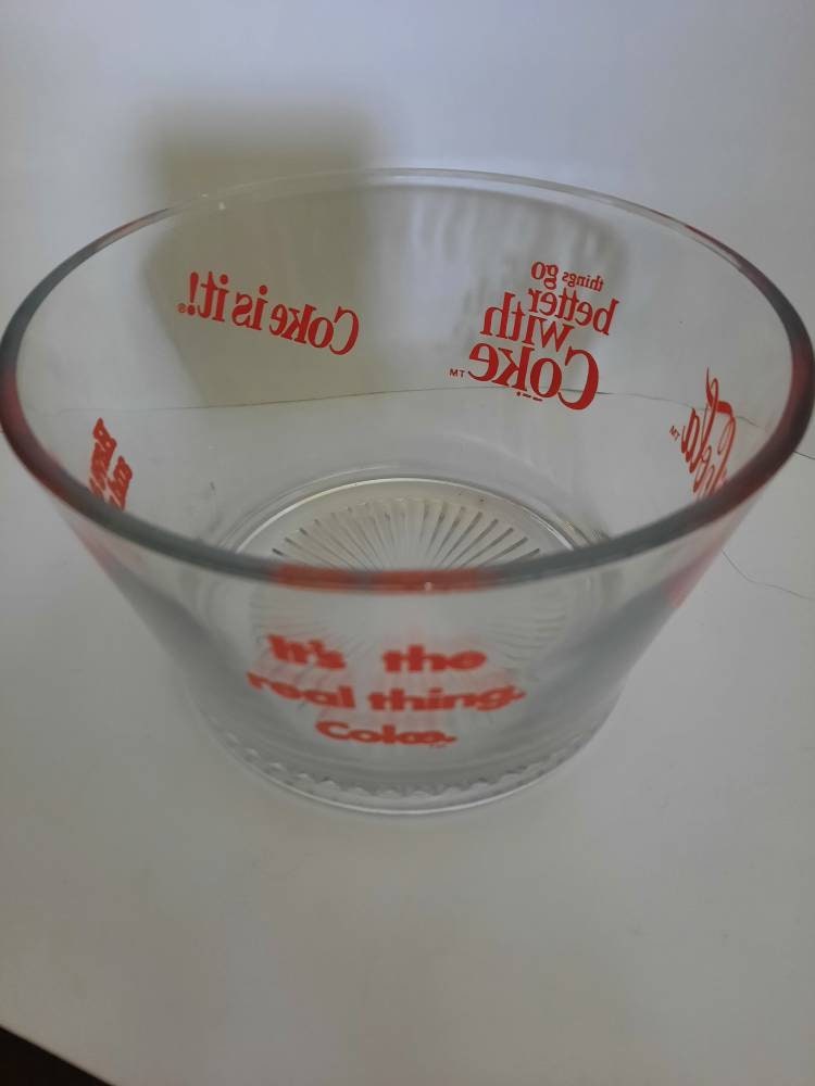 7" Coca Cola Snack Jar With Various Phrases Emblazoned on It - Etsy