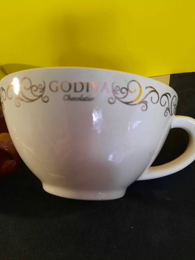 2x Jumbo Godiva Chocolatier Mugs by California Pantry. - Etsy