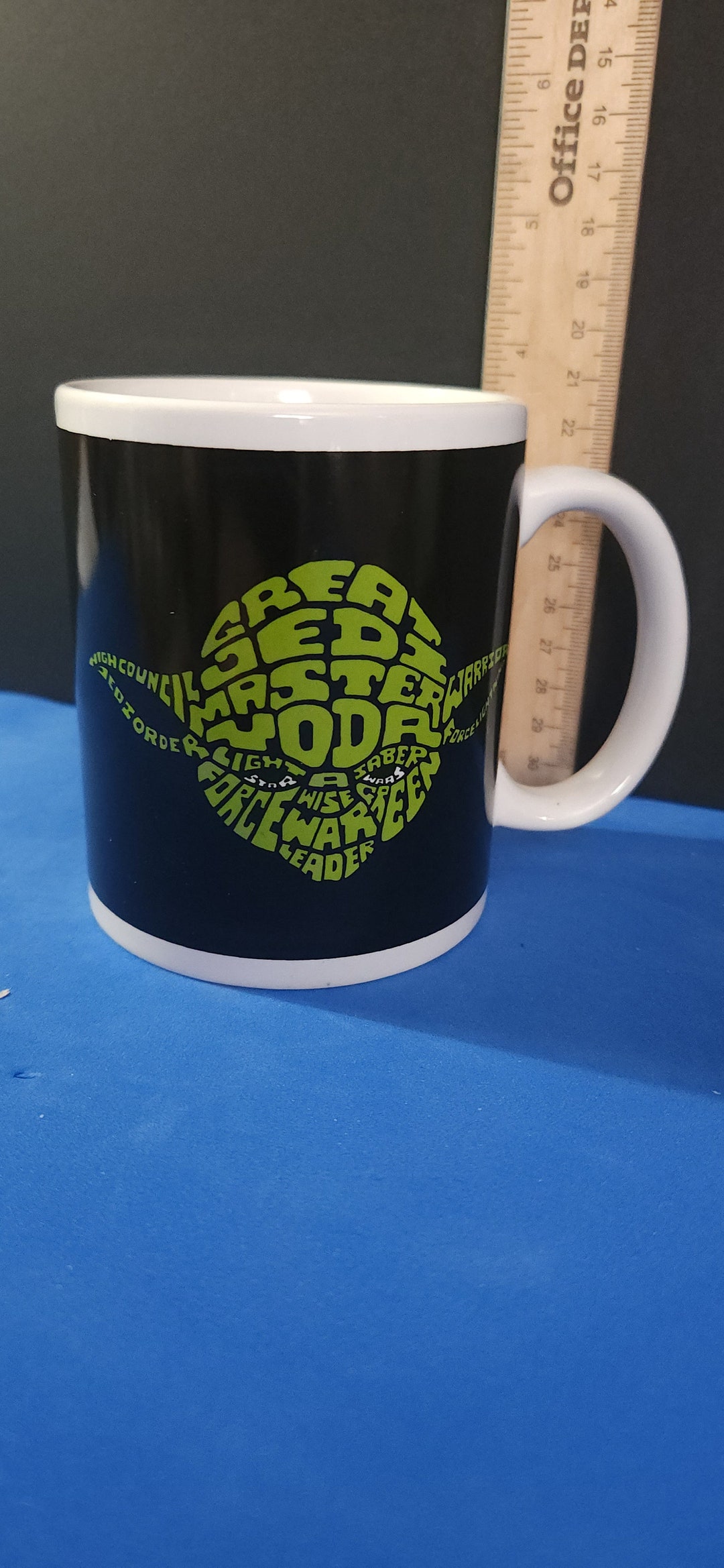 Great Star Wars Jedi Master/ Dark Lord Mug by Galerie - Etsy