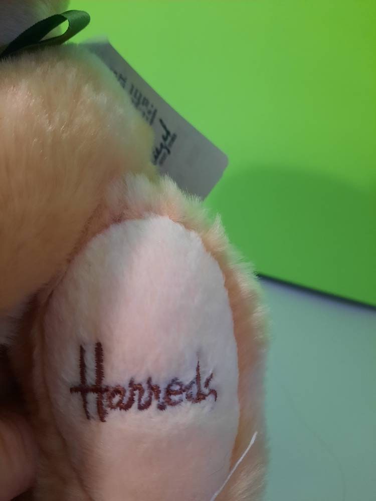 Vintage Cuddly Rabbit With Harrods Logo on Left Foot and - Etsy