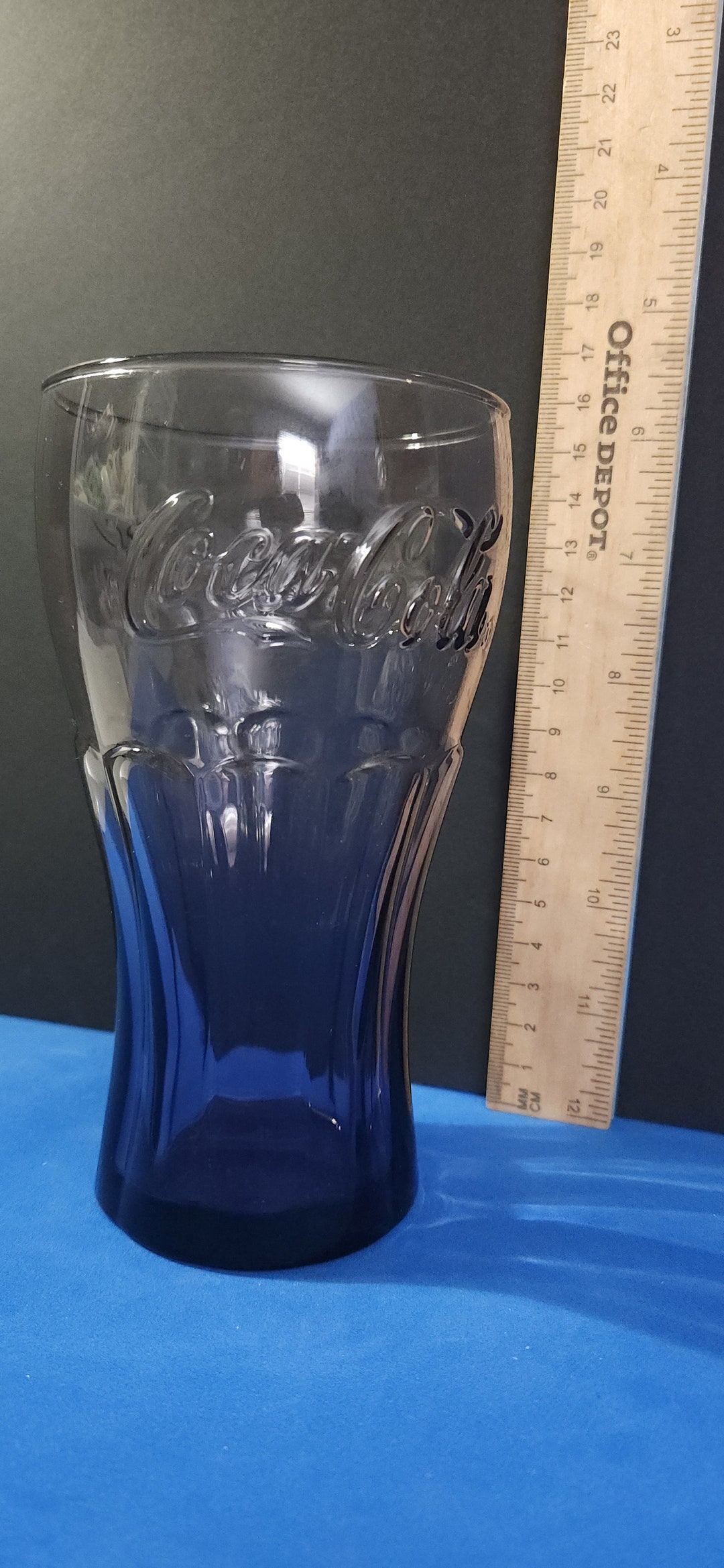 Collectible Coca Cola Glass Purple/ Amethyst Tint - Etsy
