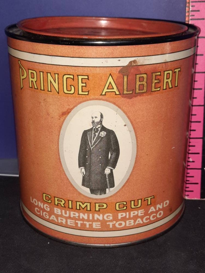 Vintage Collectible Prince Albert Crimp Cut Tobacco Tin - Etsy