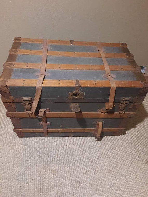 steamer trunk vintage - Gem
