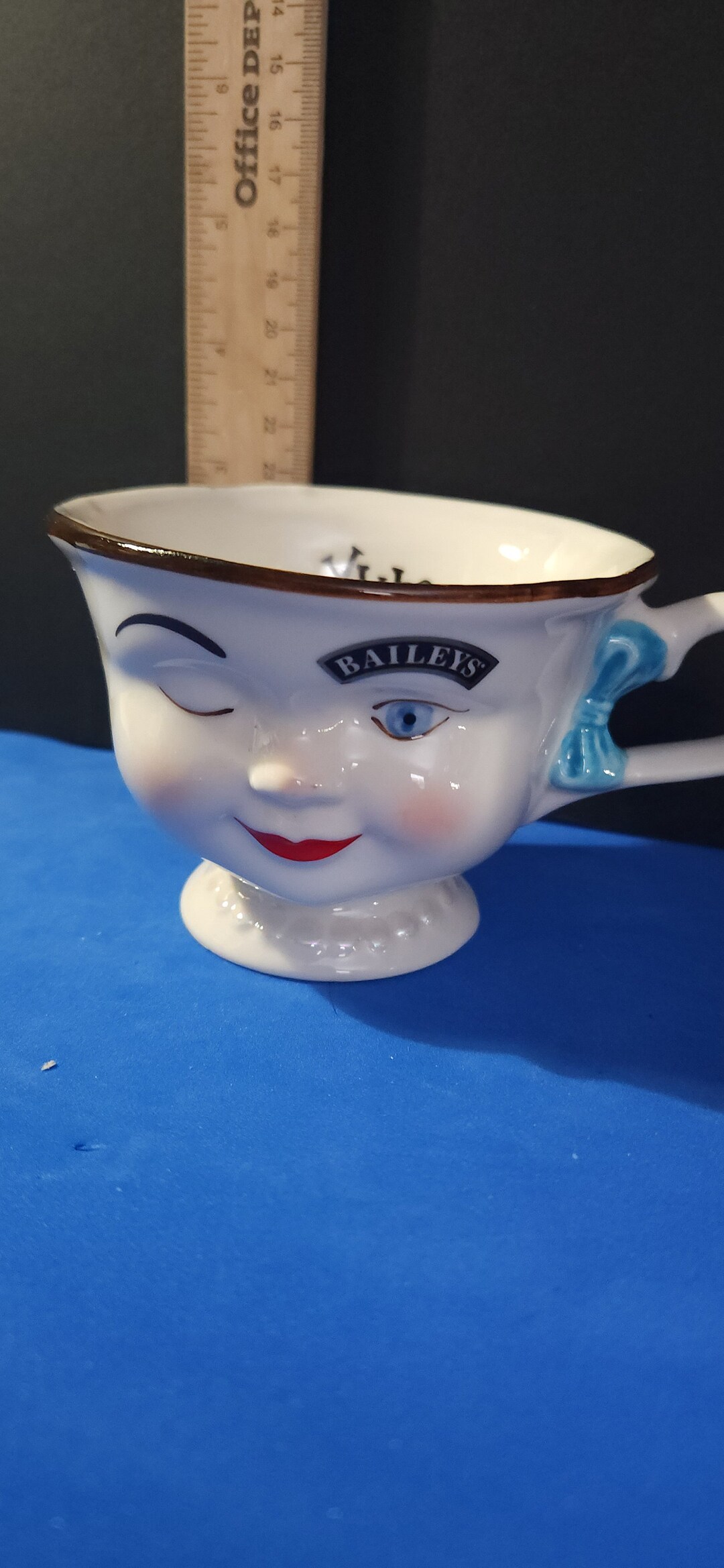 Vintage Baileys Winking Face Yum Irish Cream Cup - Etsy
