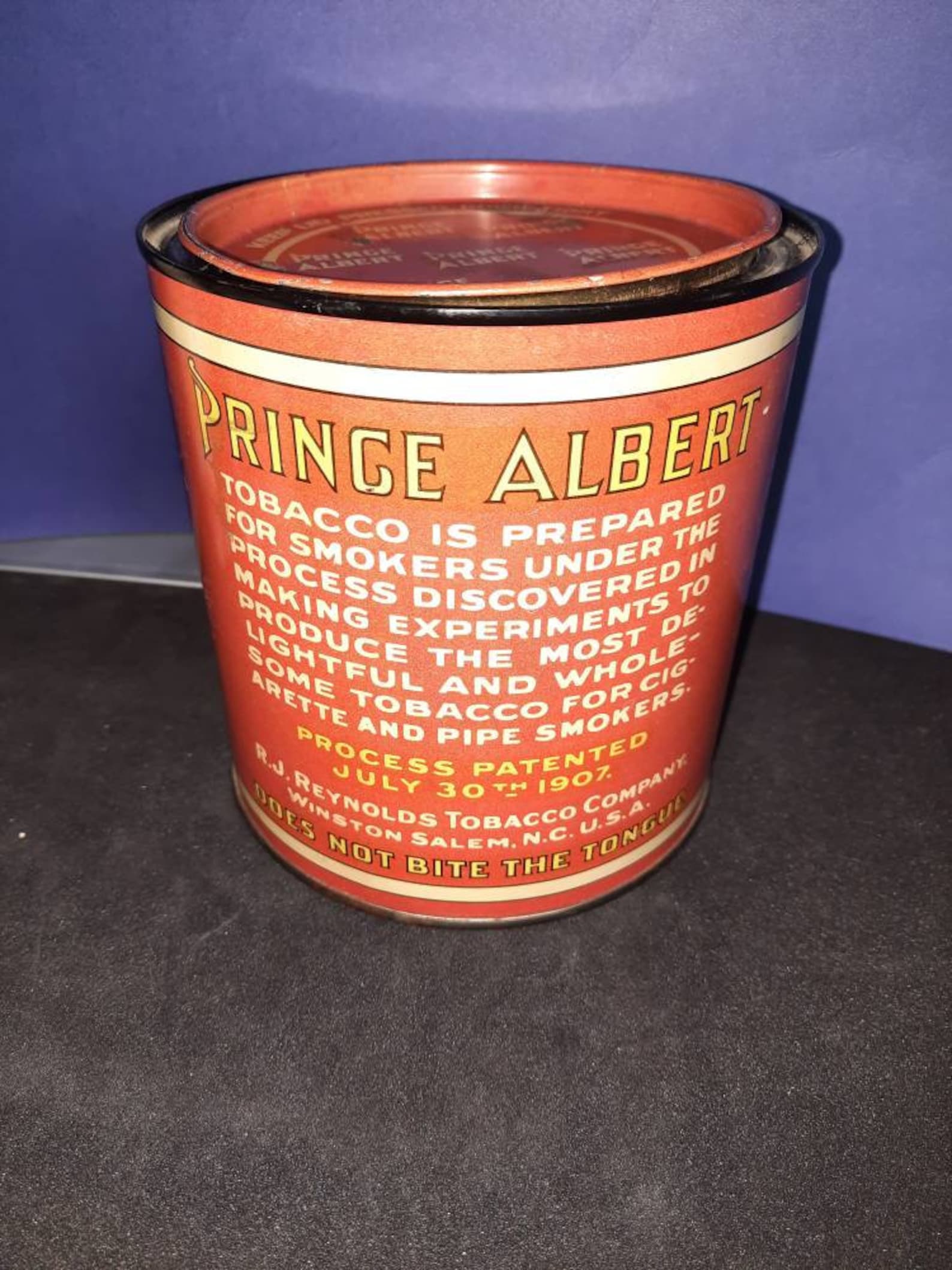 Vintage Collectible Prince Albert Crimp Cut Tobacco Tin - Etsy