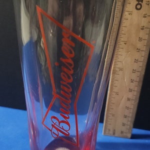 Rare Budweiser Beer Glass. - Etsy