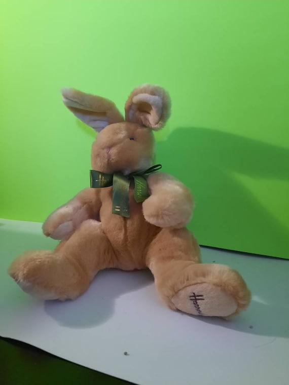 Vintage Cuddly Rabbit With Harrods Logo on Left Foot and - Etsy