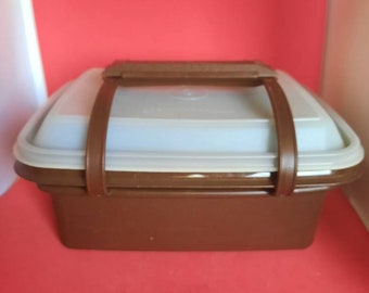 Brown Tupperware - Etsy