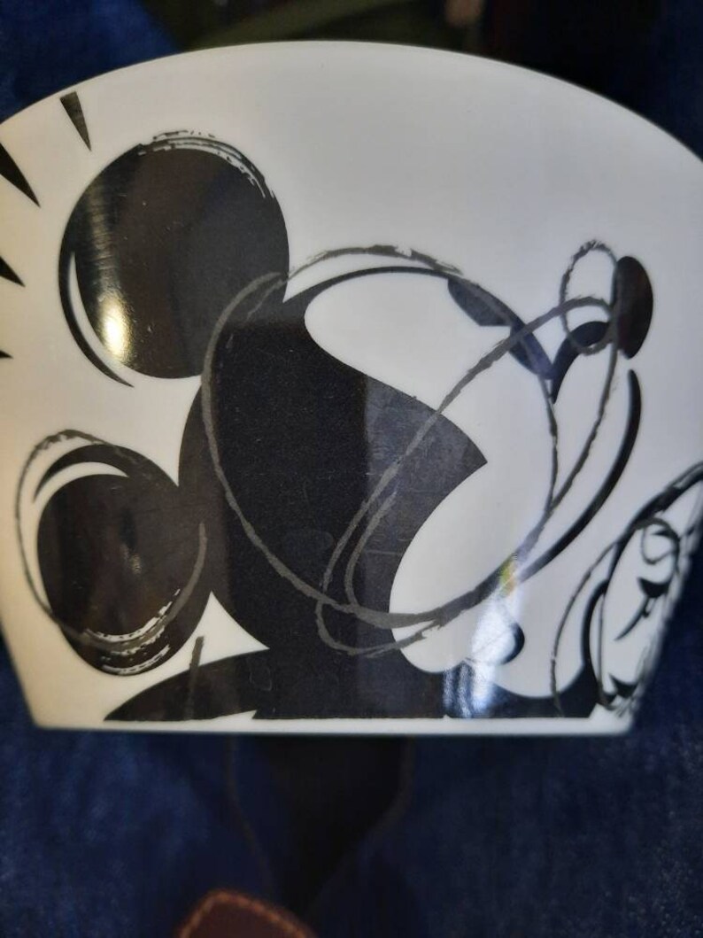 2 X Vintage Mickey & Minnie Mouse 8 Bowls by Zak Designs - Etsy