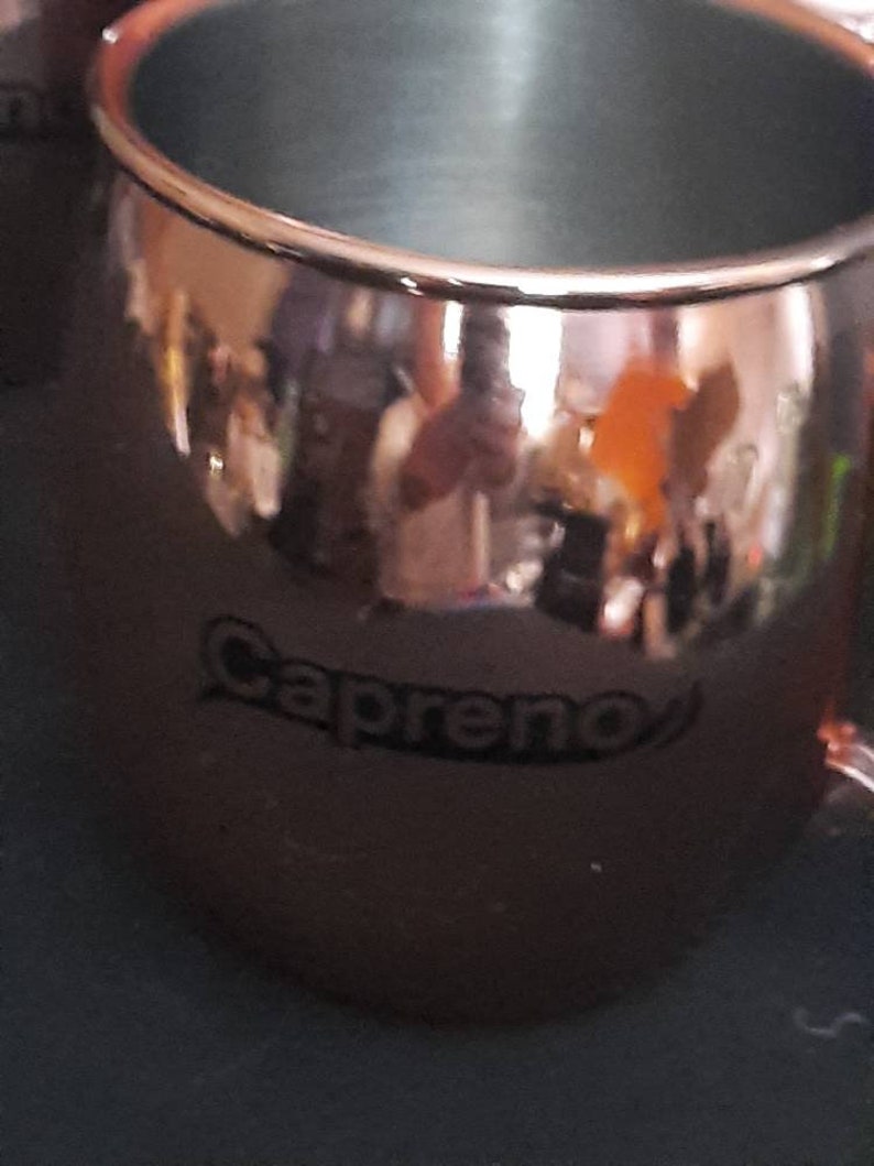 Set of 4 Moscow Mule Copper Drinking Mugs - Etsy