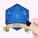 Dnd Die Sticker Dnd Gift Sticker TTRPG Sticker Dungeons and - Etsy Canada