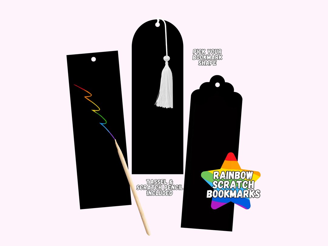 Kids Bookmark Kit Gift for Book Reader Design Your Own Bookmark Gift ...