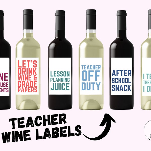 Wine Bottle Labels - Etsy Canada