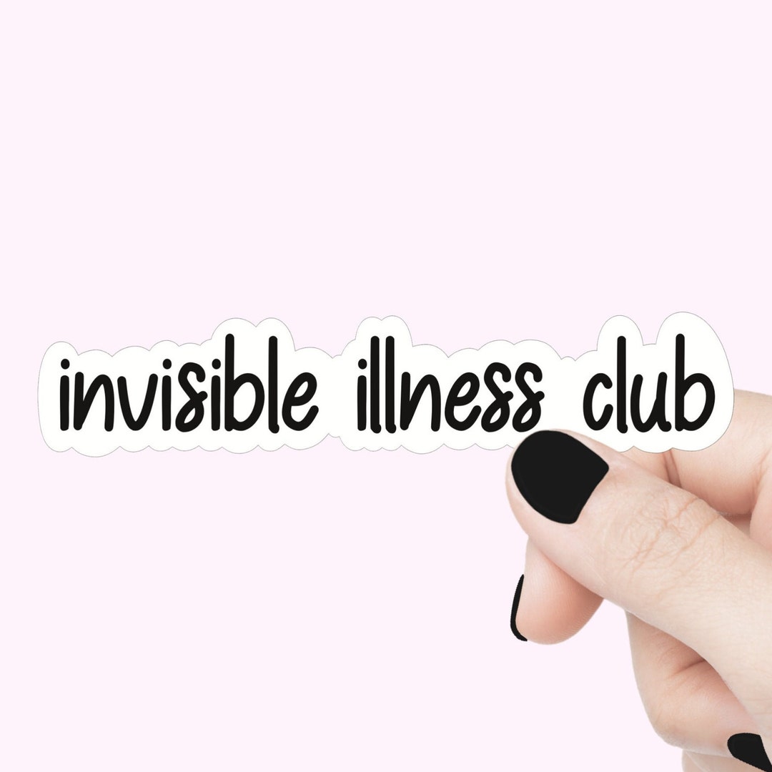 Club Sticker Gift for Neurodivergent Friend Sticker Invisible Illness ...