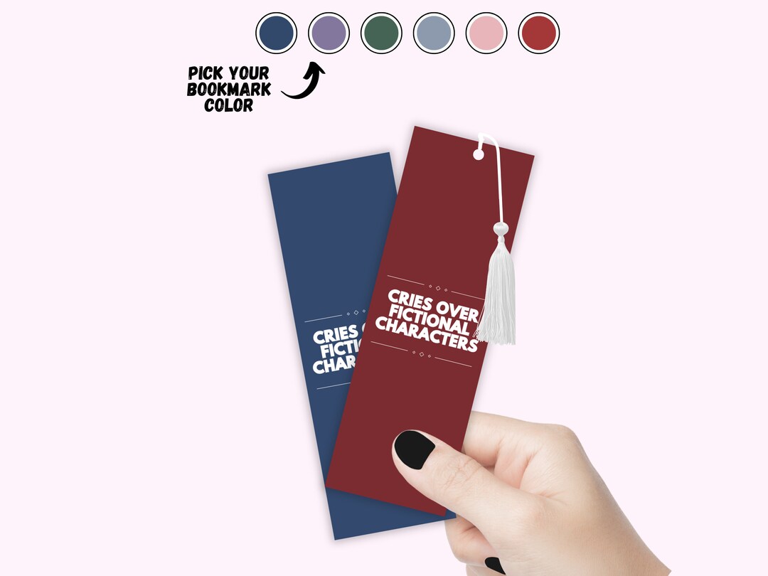 Colourful Quote Bookmark for Friend Gift for Reader Sassy Bookmark Gift ...