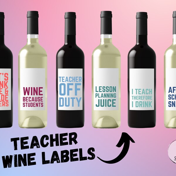 Custom Wine Labels - Etsy