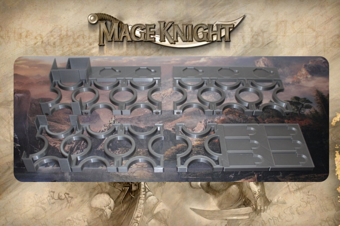 Mage Knight - Magnetic Player Dashboard - Etsy