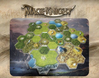 Mage Knight Map Tile Holder. Keeps Your Map Tiles Neatly Stored During ...