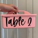 Supply Caddy Table Numbers Vinyl Decal Classroom Decor Sticker Labels ...