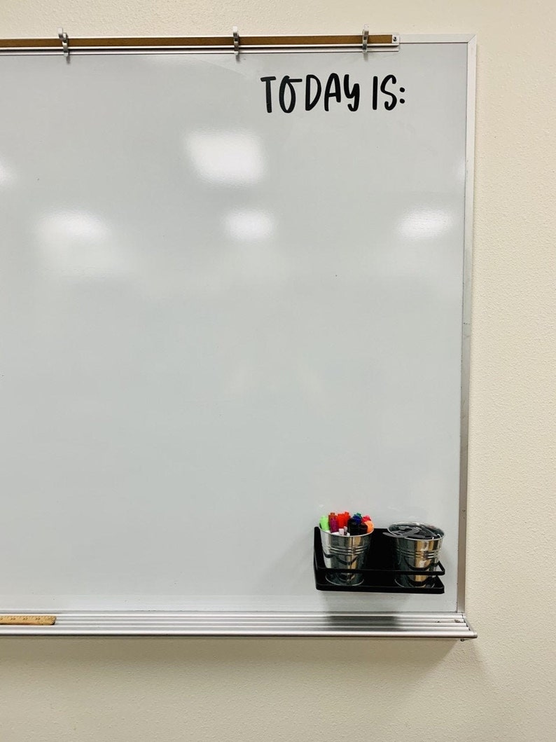 Today is Vinyl Decal Classroom Decor Teacher Stickers Whiteboard ...