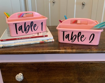 Classroom Caddy - Etsy