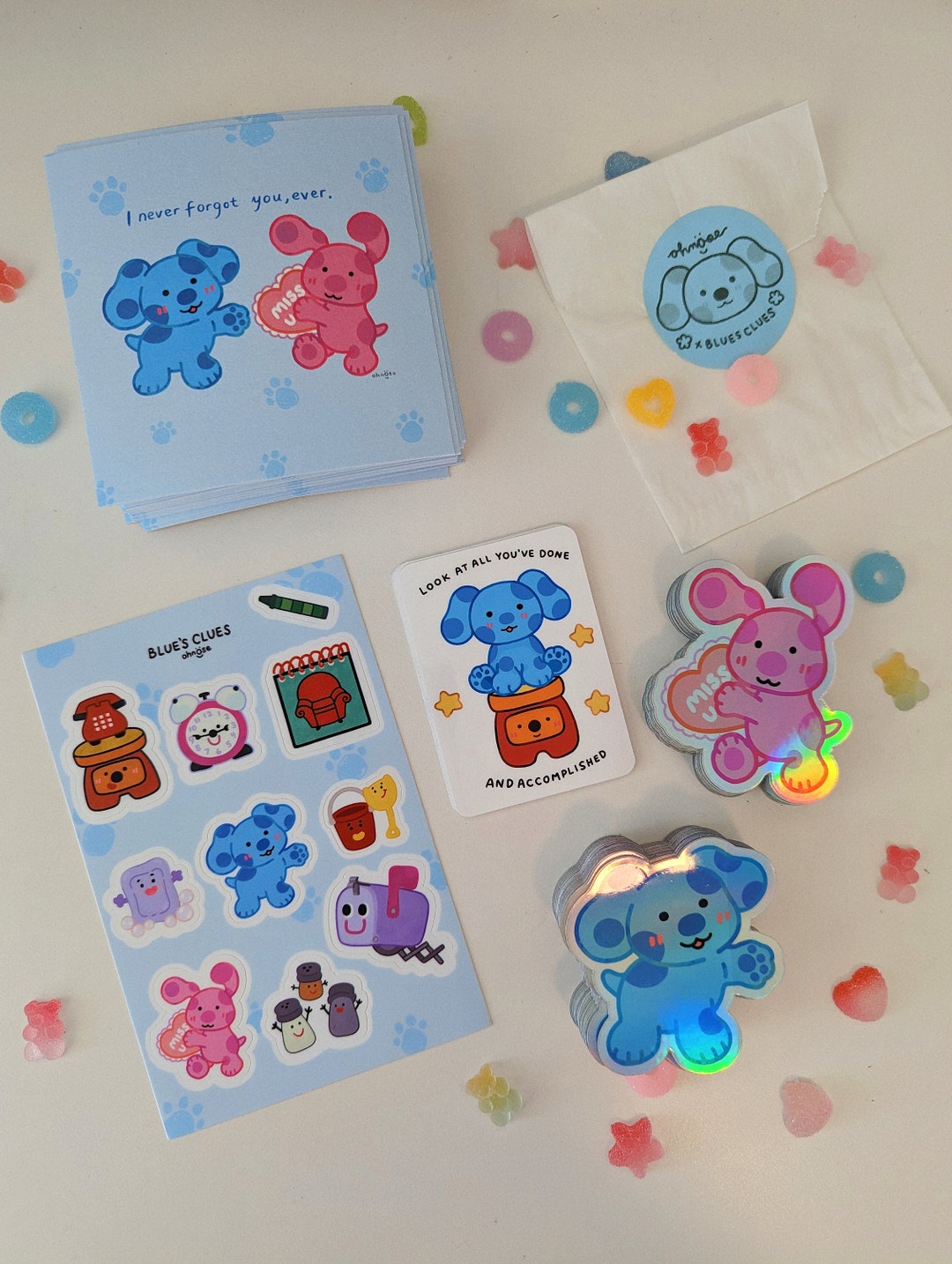 The ULTIMATE Blues Clues Bundle With Exclusive Sticker/art Print ...