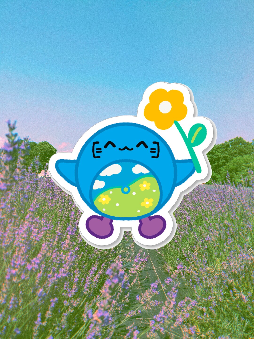 DJ Potaro Flower & Sky Stickermetallic Matte Finish Porter Robinson ...