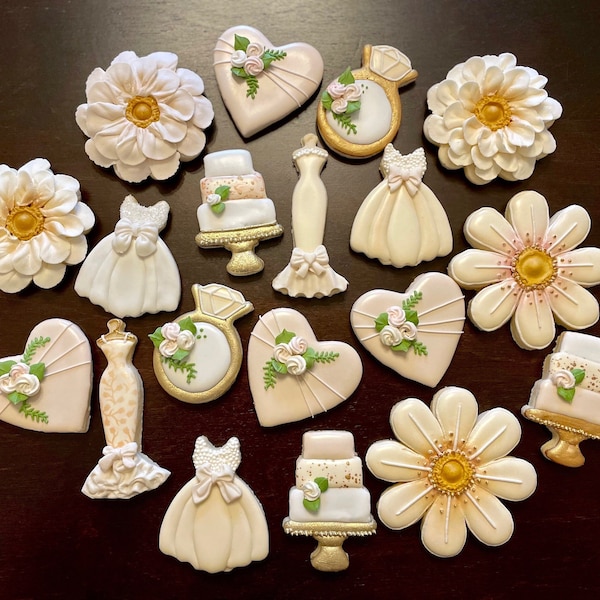 Wedding Cookies - Etsy
