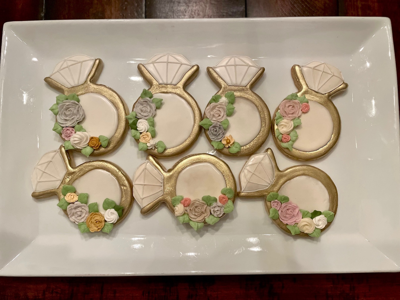 Wedding Ring Sugar Cookies - Etsy