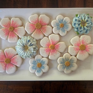 Flower Sugar Cookies - Etsy