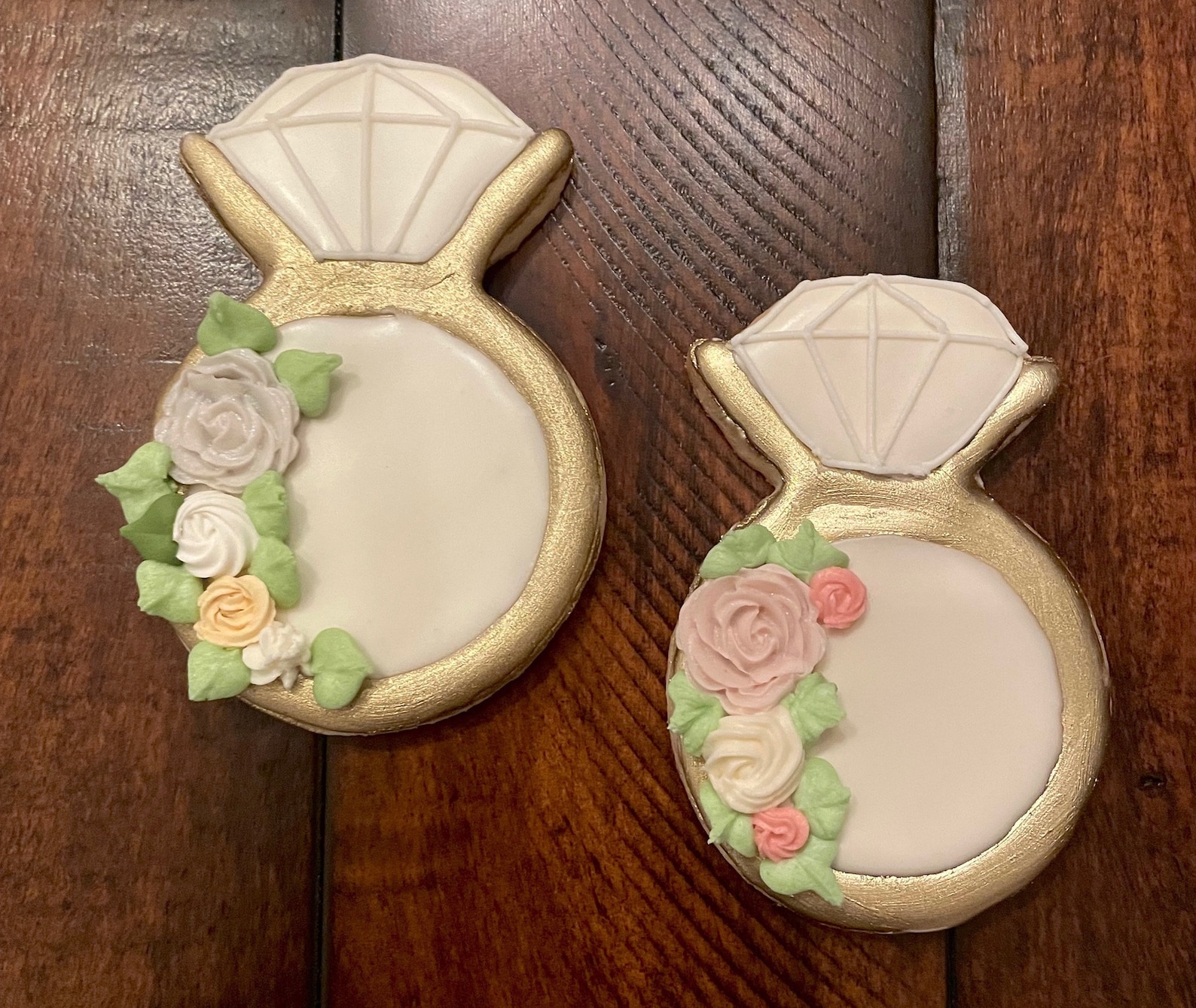 Wedding Ring Sugar Cookies - Etsy